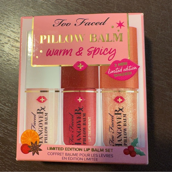 Too Faced | Makeup | Too Faced Pillow Balm Warm Spicy Limited Edition ...
